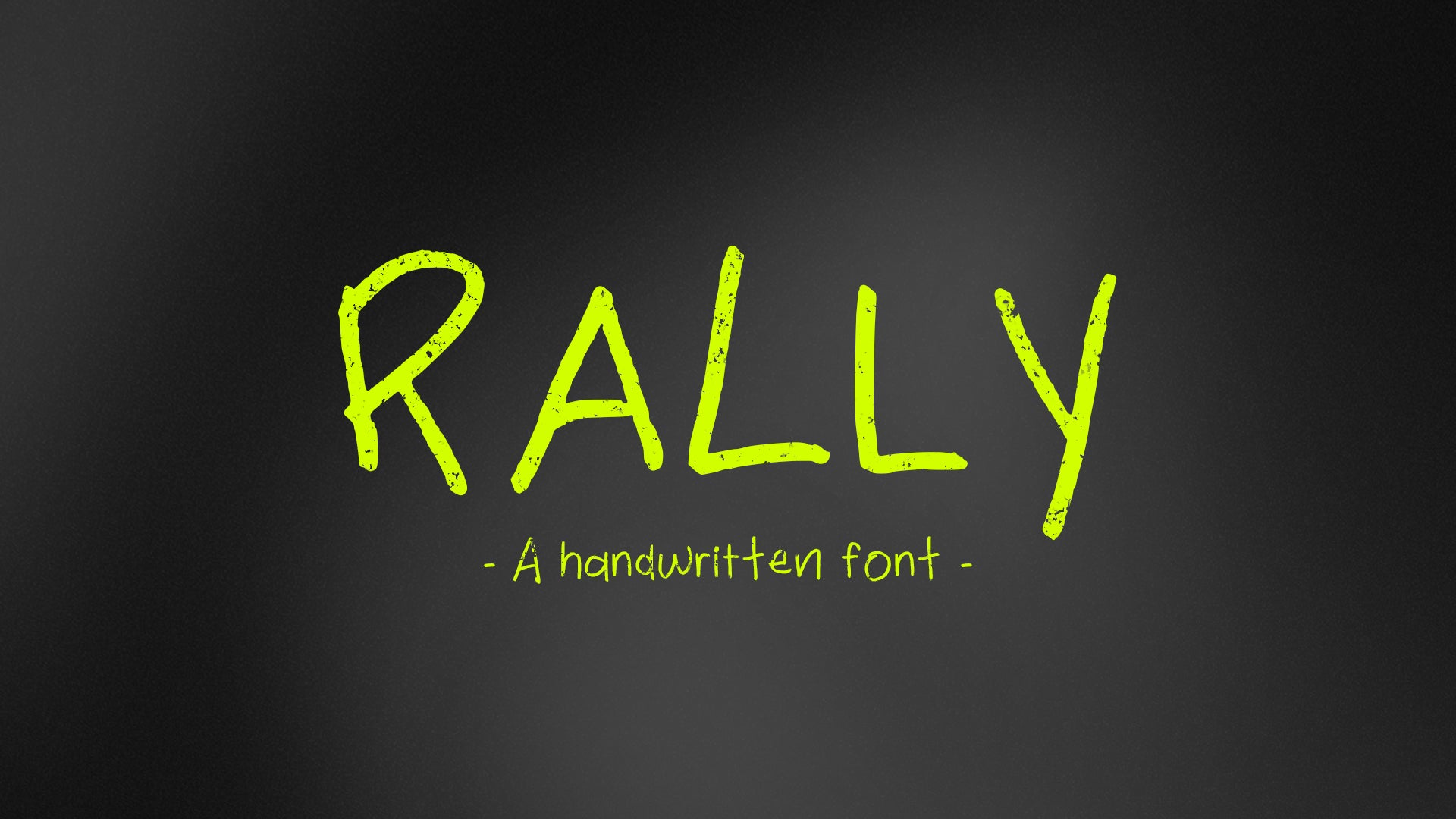 Rally Font – Hart CRTV